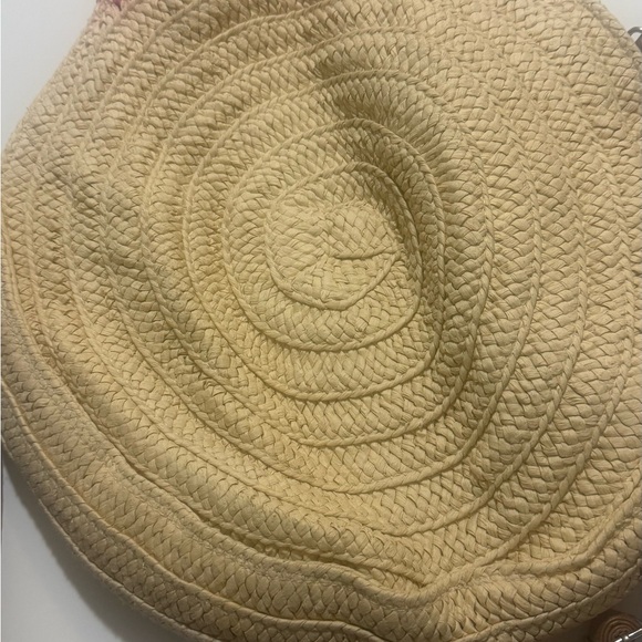 Straw Studios | Bags | Straw Studios Cream Interior Bag | Poshmark